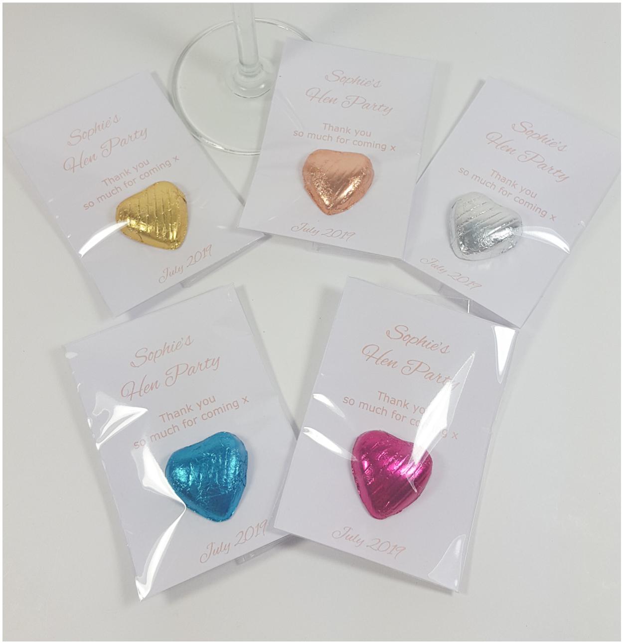 Personalised Hen Do Favours. Hen Party Bag Fillers, Bridal Shower Favor ...