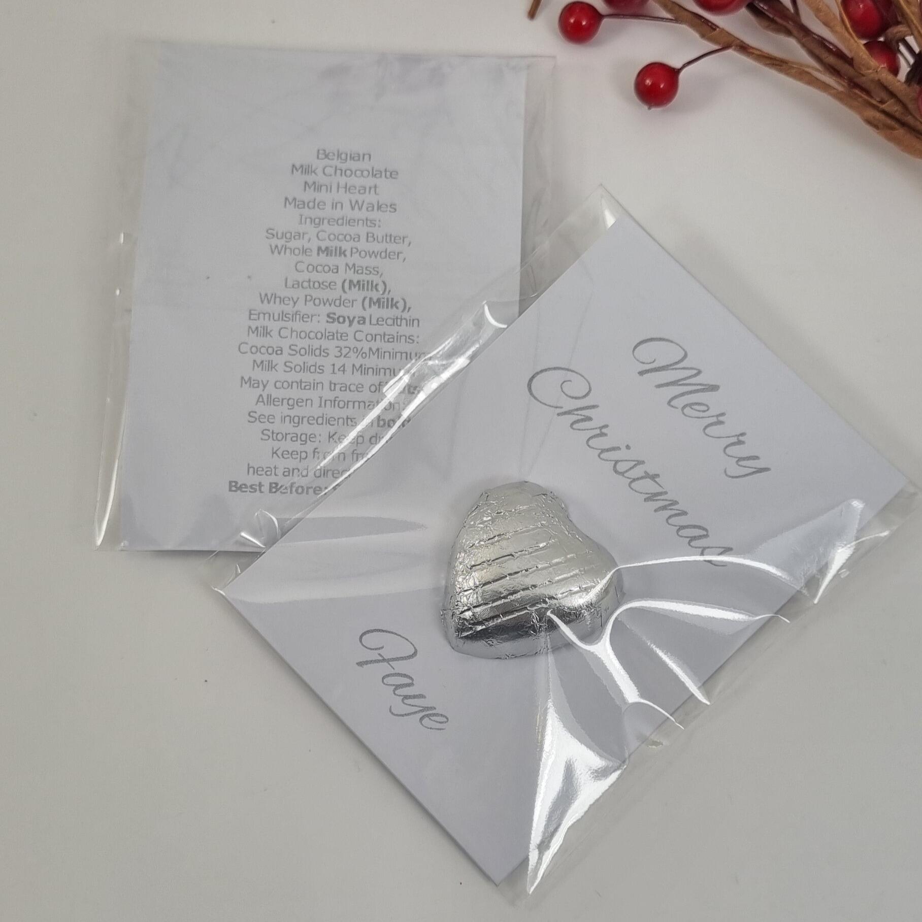 Christmas Table Favours. Personalised Christmas Table Gifts. Edible ...