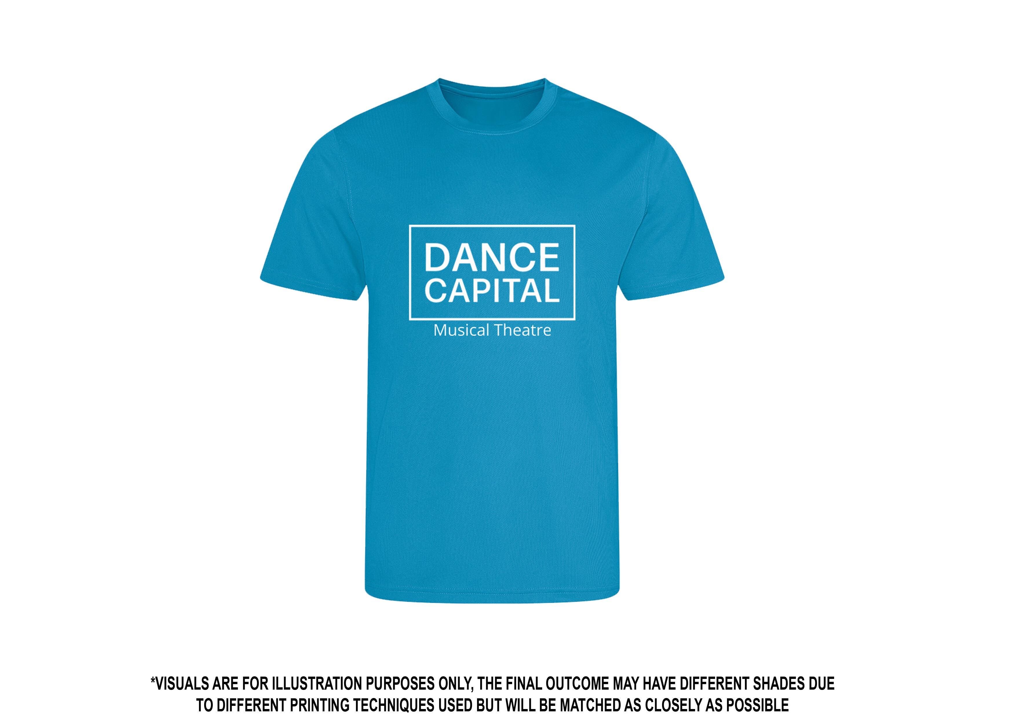 Dance Capital Musical Theatre T-Shirt - Blue or Pink