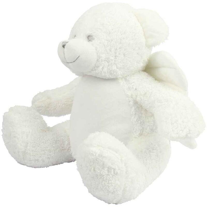 Memorial Angel Bear (White)