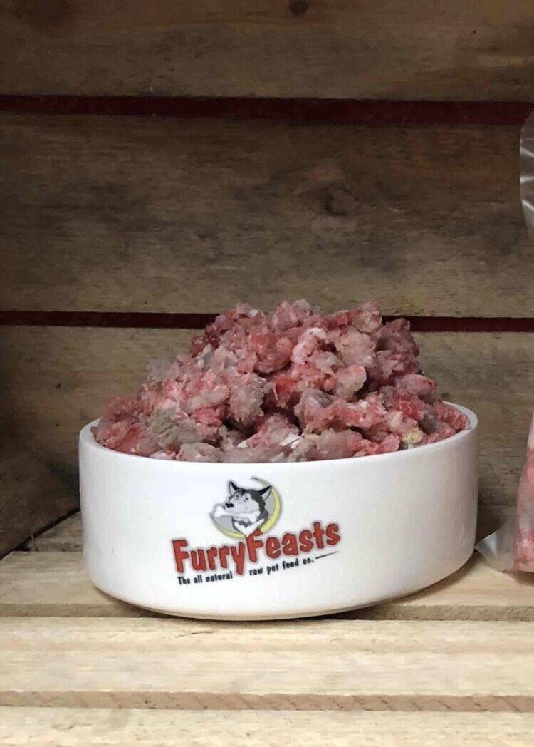 Furry Feasts Beef & Beef Tripe 1kg