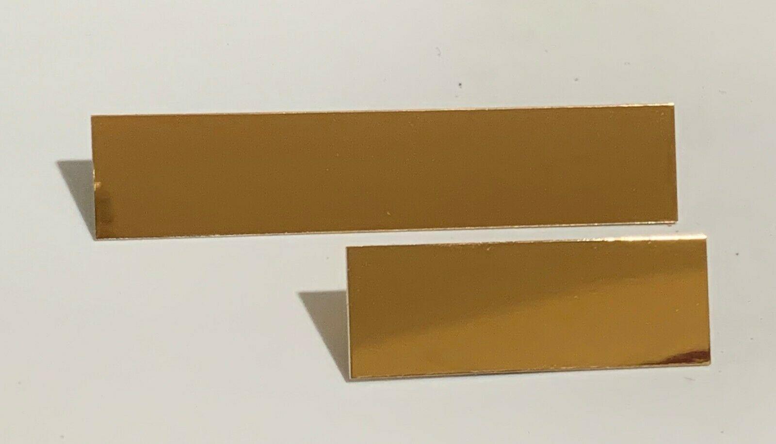 COPPER Trophy Plate with self adhesive back