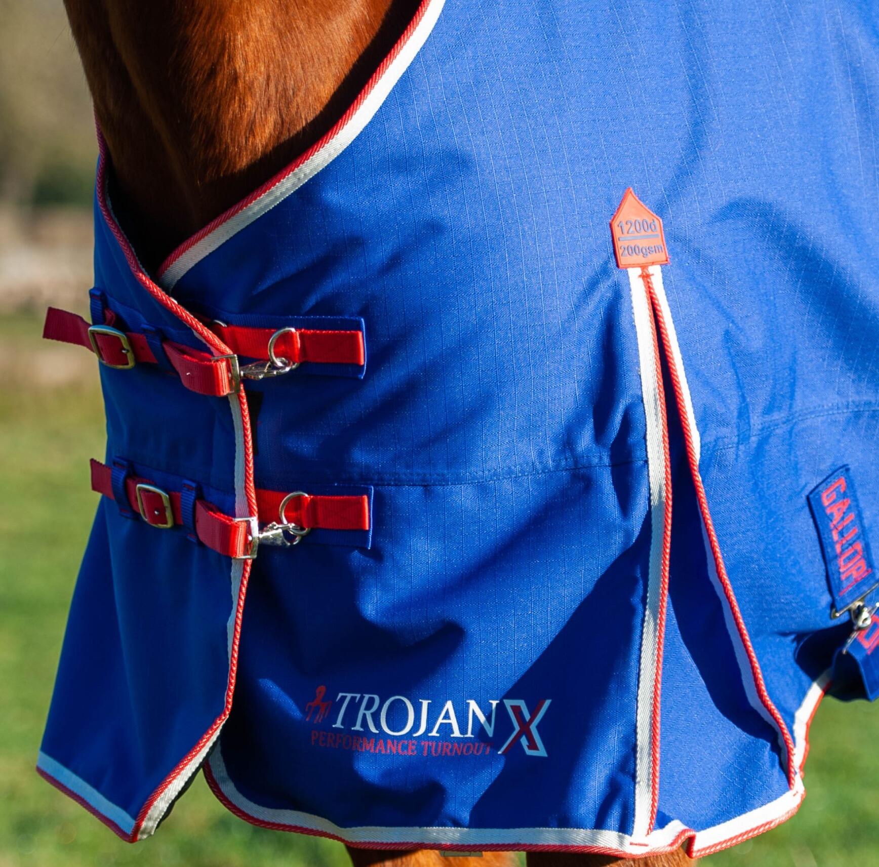 GALLOP TROJAN XTRA 1200D 200G DUAL TURNOUT SET