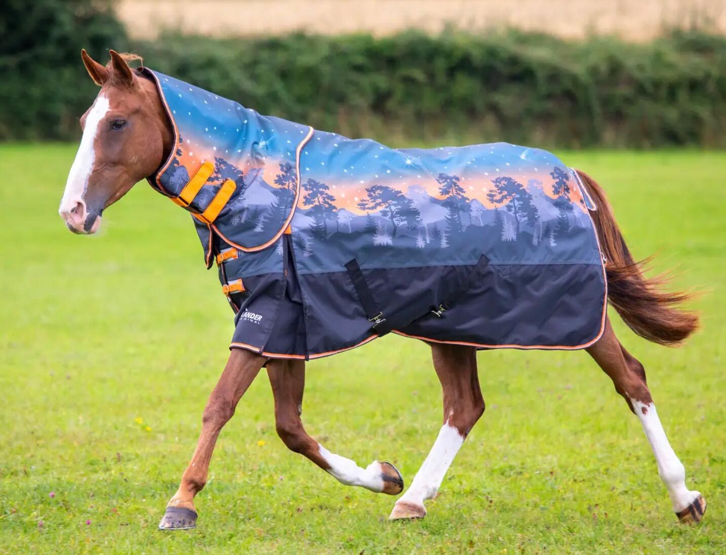 SHIRES HIGHLANDER ORIGINAL 200G TURNOUT RUG WINTER SUN