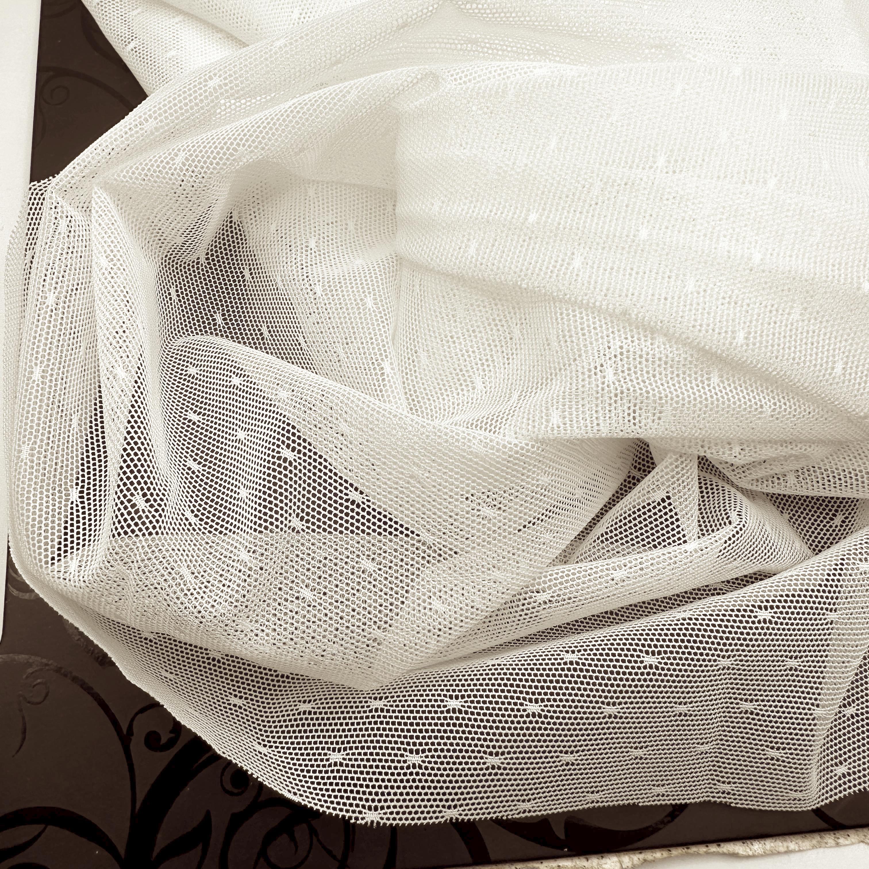 Fabric - Bra/Lingerie Making - Powernet - 80gsm Light - IVORY Helenca ...