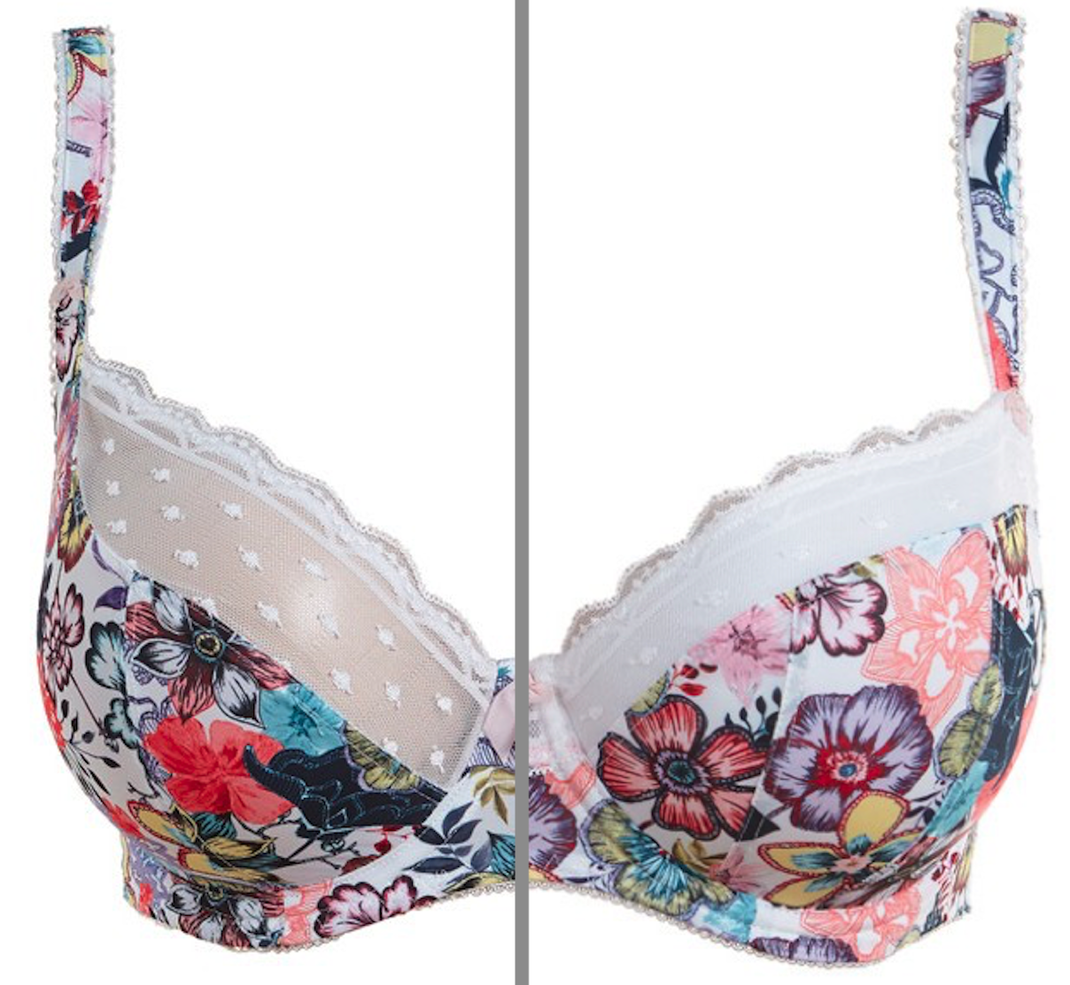 Bra/Lingerie Making - Cup Fabric - Tricot - Duoplex 90gsm - Patterned ...