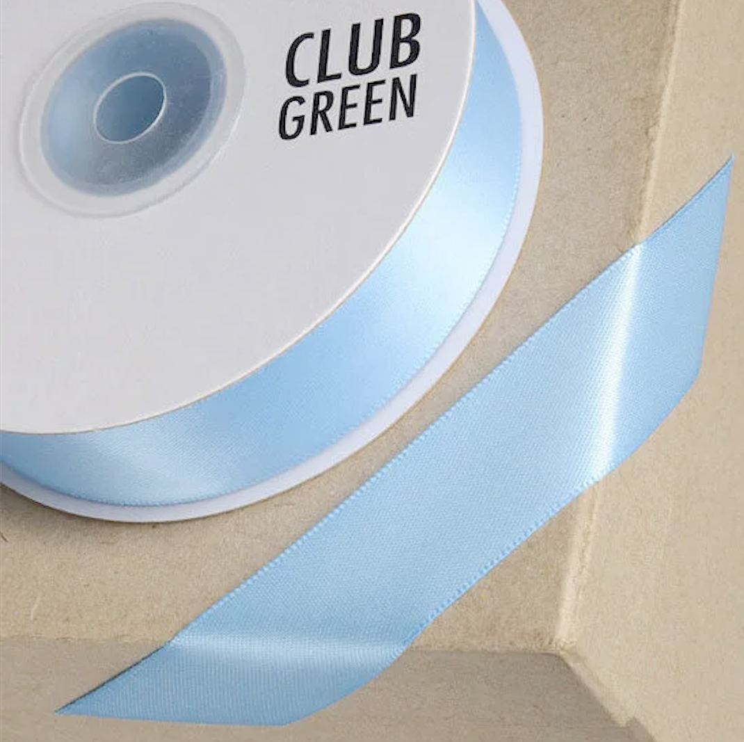 Trims - Satin, Double Face Ribbon, 23mm wide, Club Green Brand - FULL ...