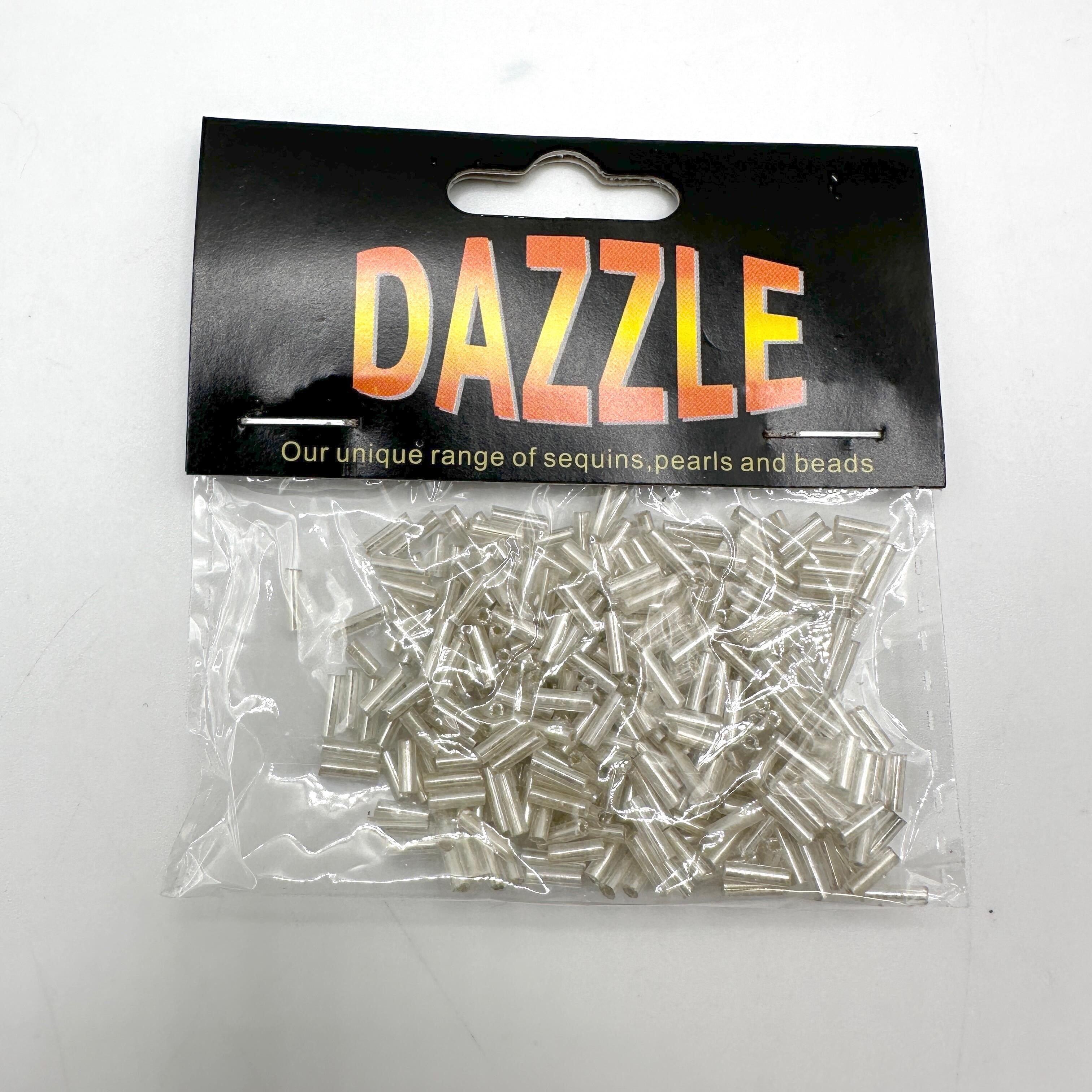 Threadable - Dazzle Beads - Bugle Beads - 5mm, 8g, per pack