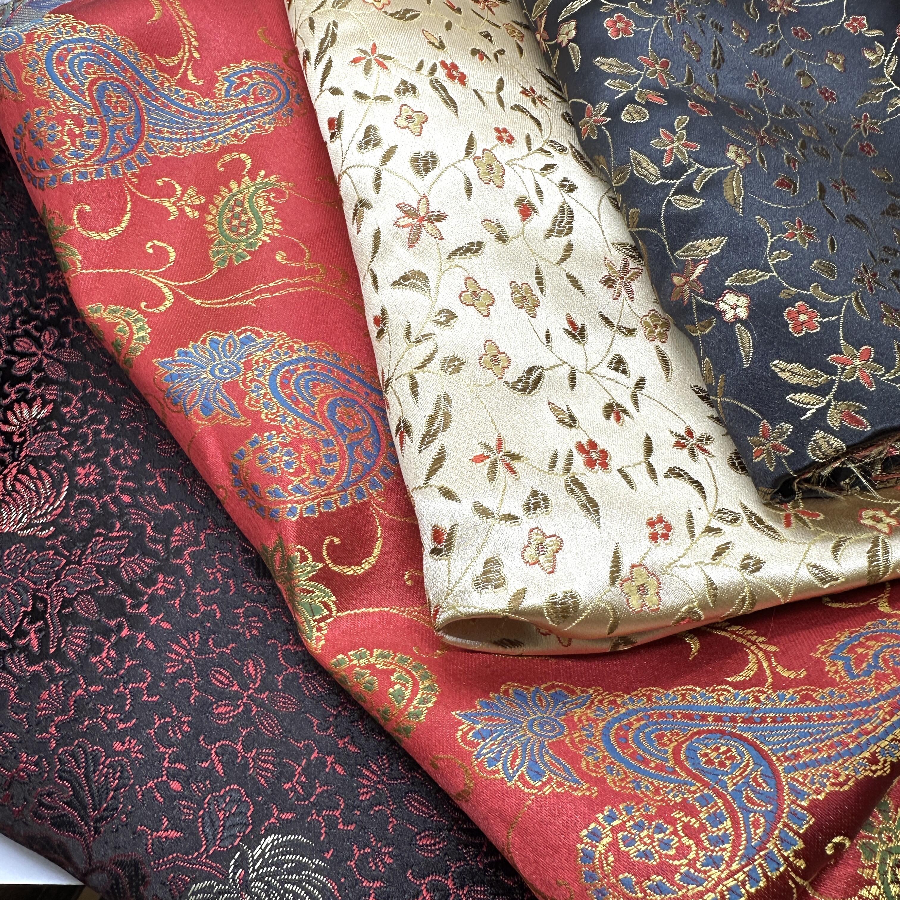 Heavy Brocade Fabric | Corset & Waistcoat Material | Gothic & Halloween ...