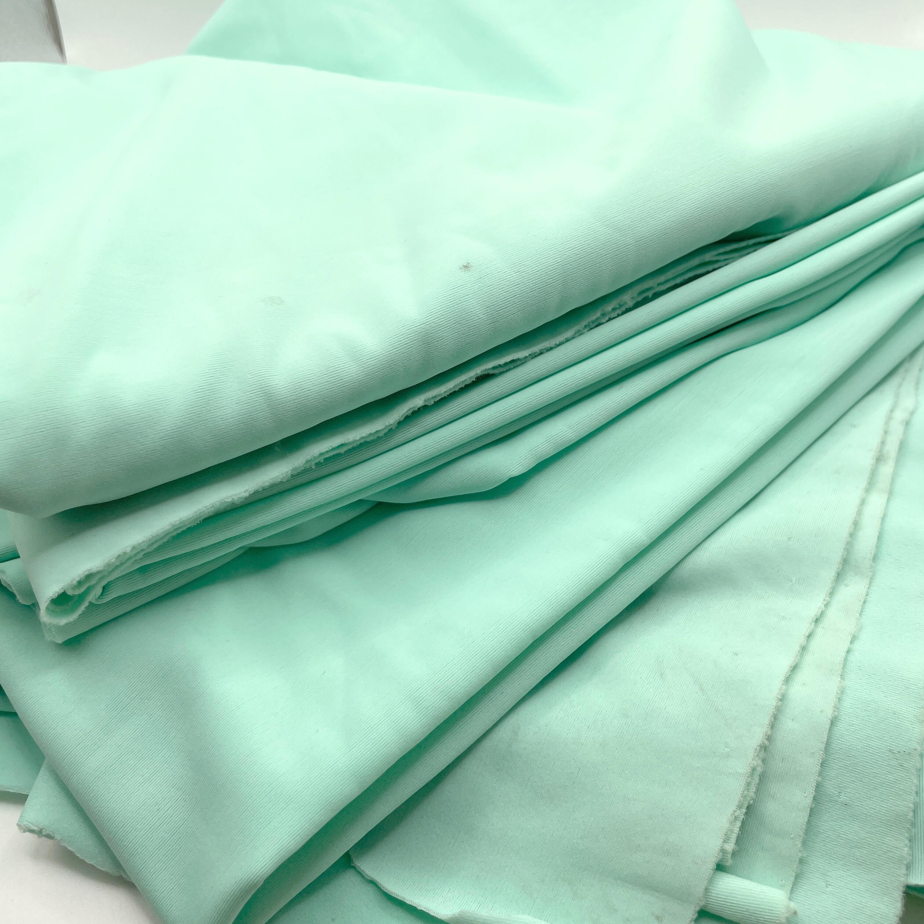 PASTEL GREEN - Sports Fabric 190gsm - Poly Spandex Stretch Plain Matt ...