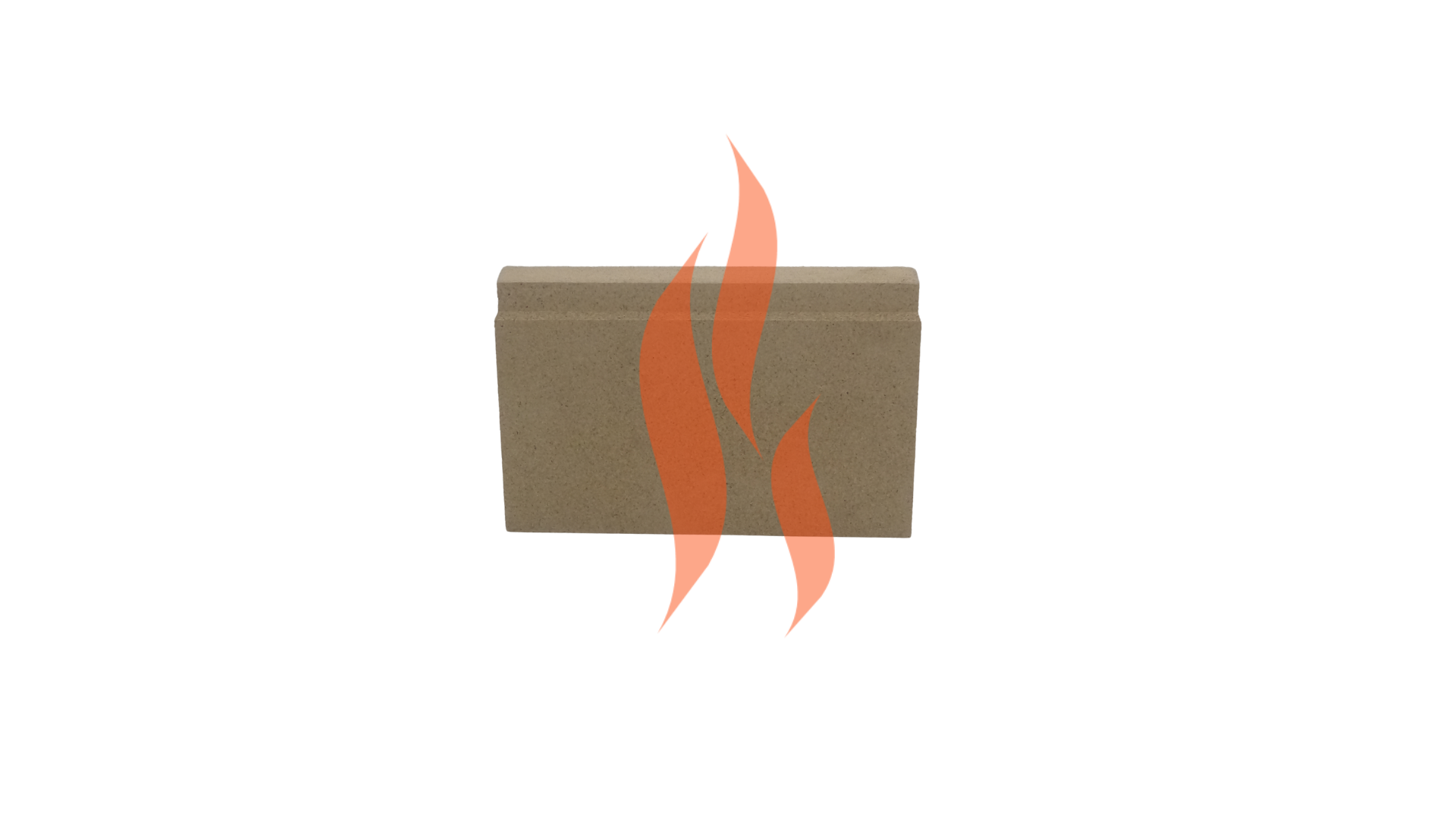 'Scan DSA 7-5 Inset' - Back Vermiculite Fire Brick | Replacement Parts ...