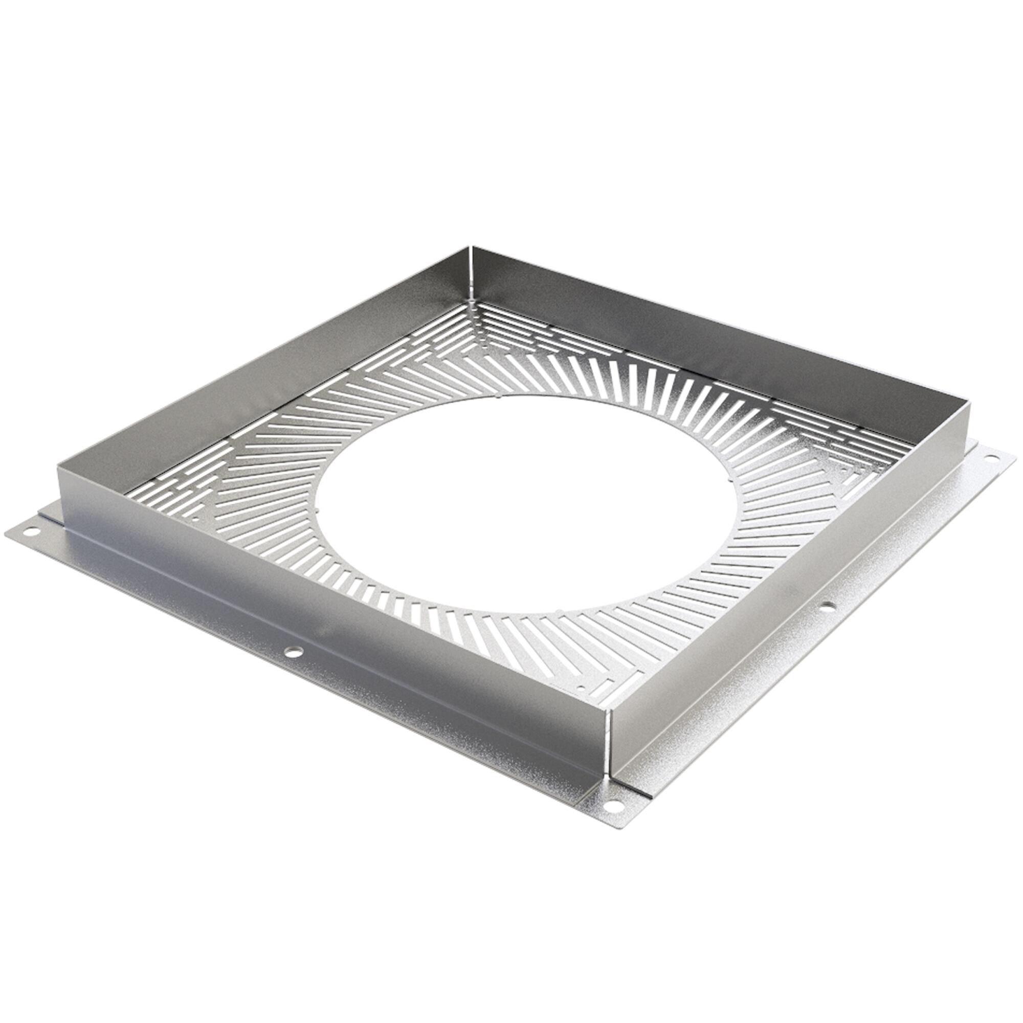 TWPro - Ventilated Firestop Plate (WHITE) - 125mm | Flue Liner Systems