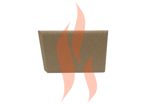 Fireline 8 Series V2 - Ceramic Right Side Brick | Replacement Stove ...