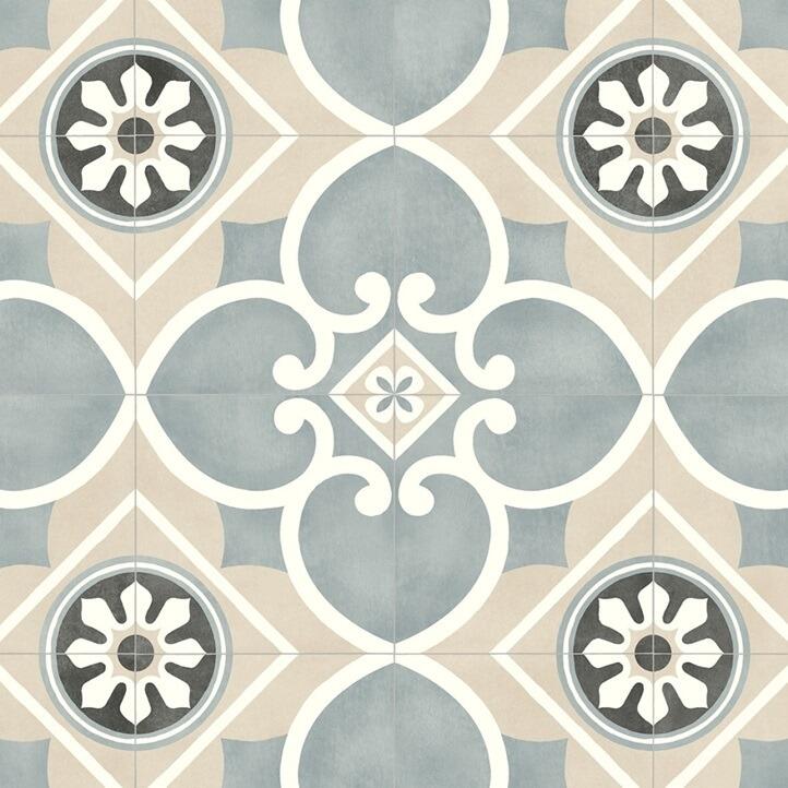 Aspire Achilles 583 Blue Tile Effect Vinyl | alternative tamar amprezzo ...