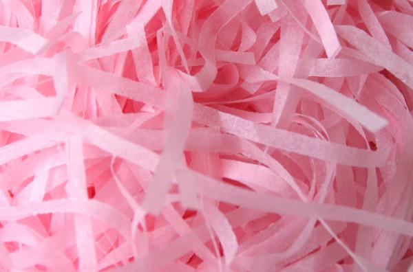Baby Pink Shredded Tissue Paper
