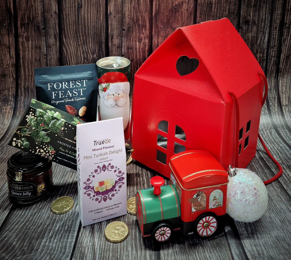 Red House Christmas Hamper Box Ideal For Xmas Gifts, Event Nights ...