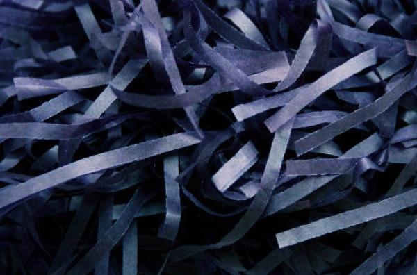 Navy Blue Shredded Tissue Paper