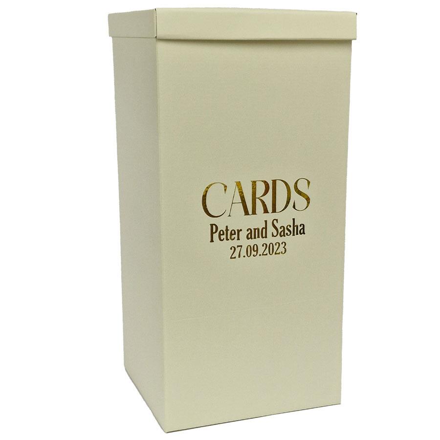 White And Gold Wedding Card Box White And Gold Wedding Card Post Box