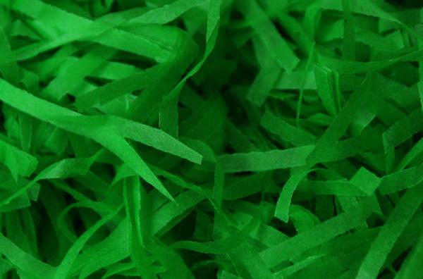 Mid Green Shredded Tissue Paper