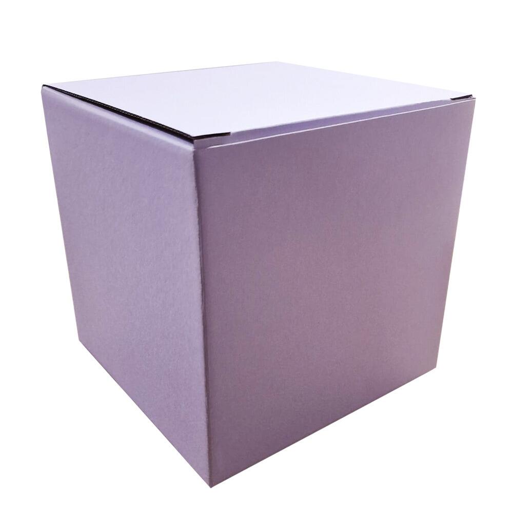 Lavender Square Gift Box. 1 Piece. Rigid Box. 20cm x 20cm. Lilac Colour