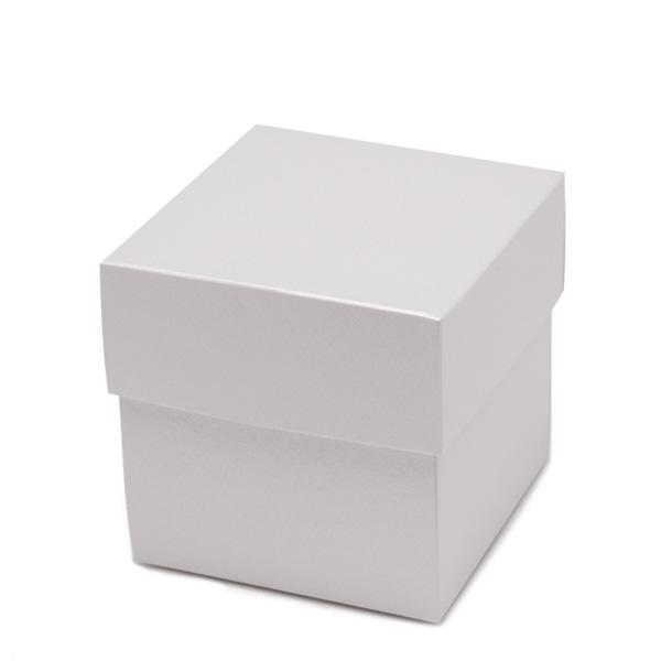 Pearlised Cube Gift Box 7 x 7 x 7cm