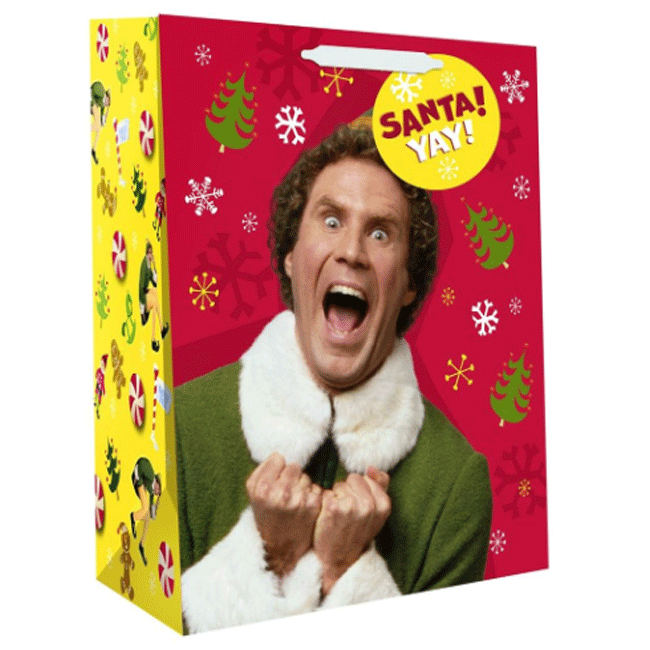 Christmas Elf Movie Gift Bag. Give Your Gift This Christmas in This ...