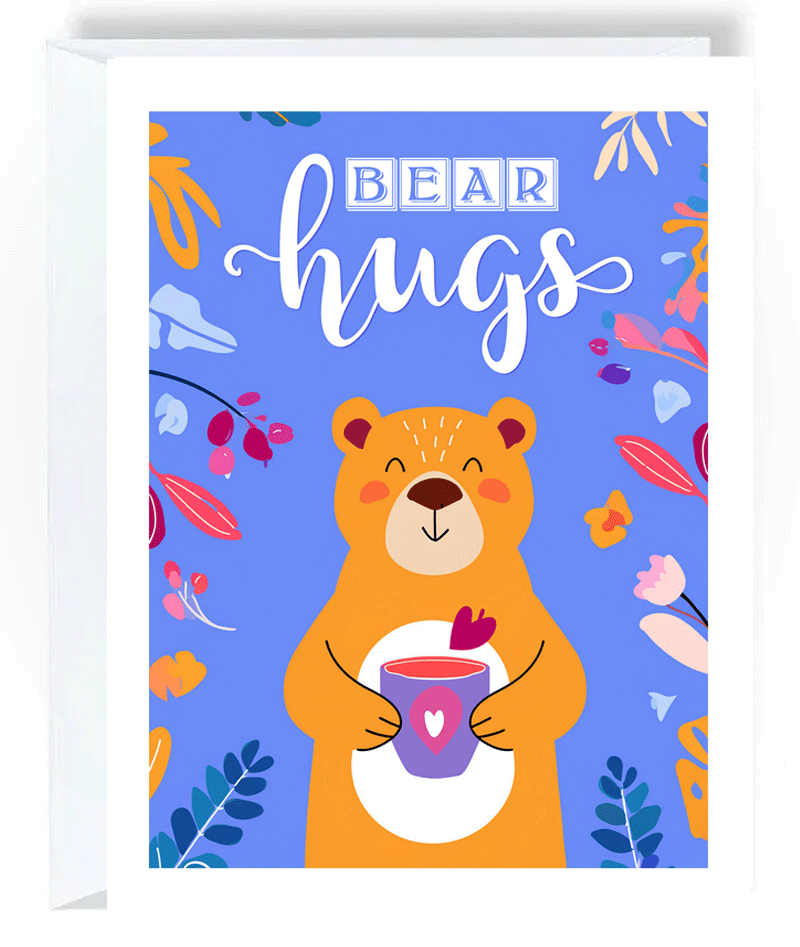 Sending Bear Hugs Card