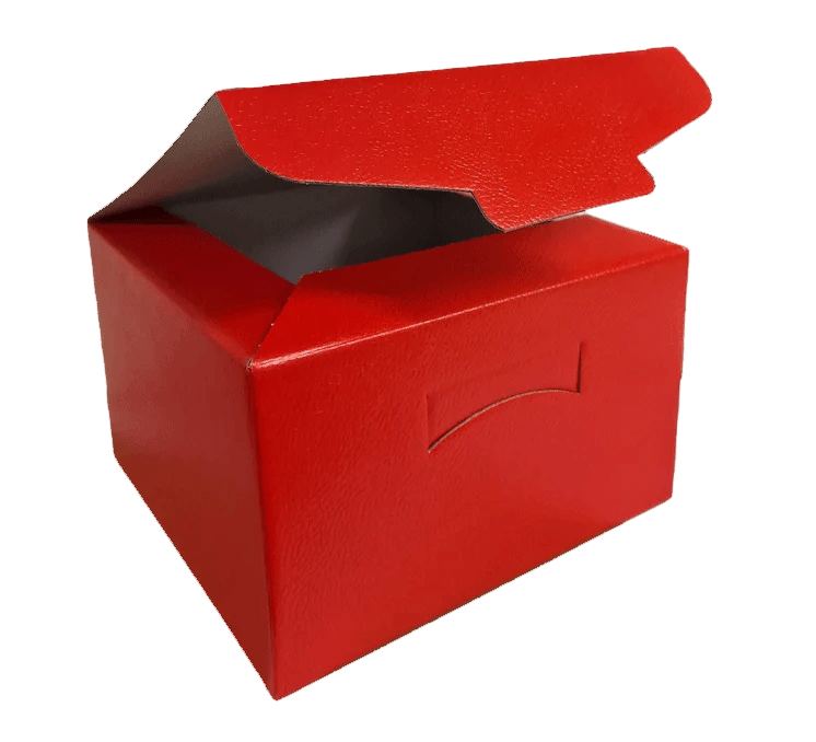 Premium Red Christmas Red Hamper Box. In the Sale