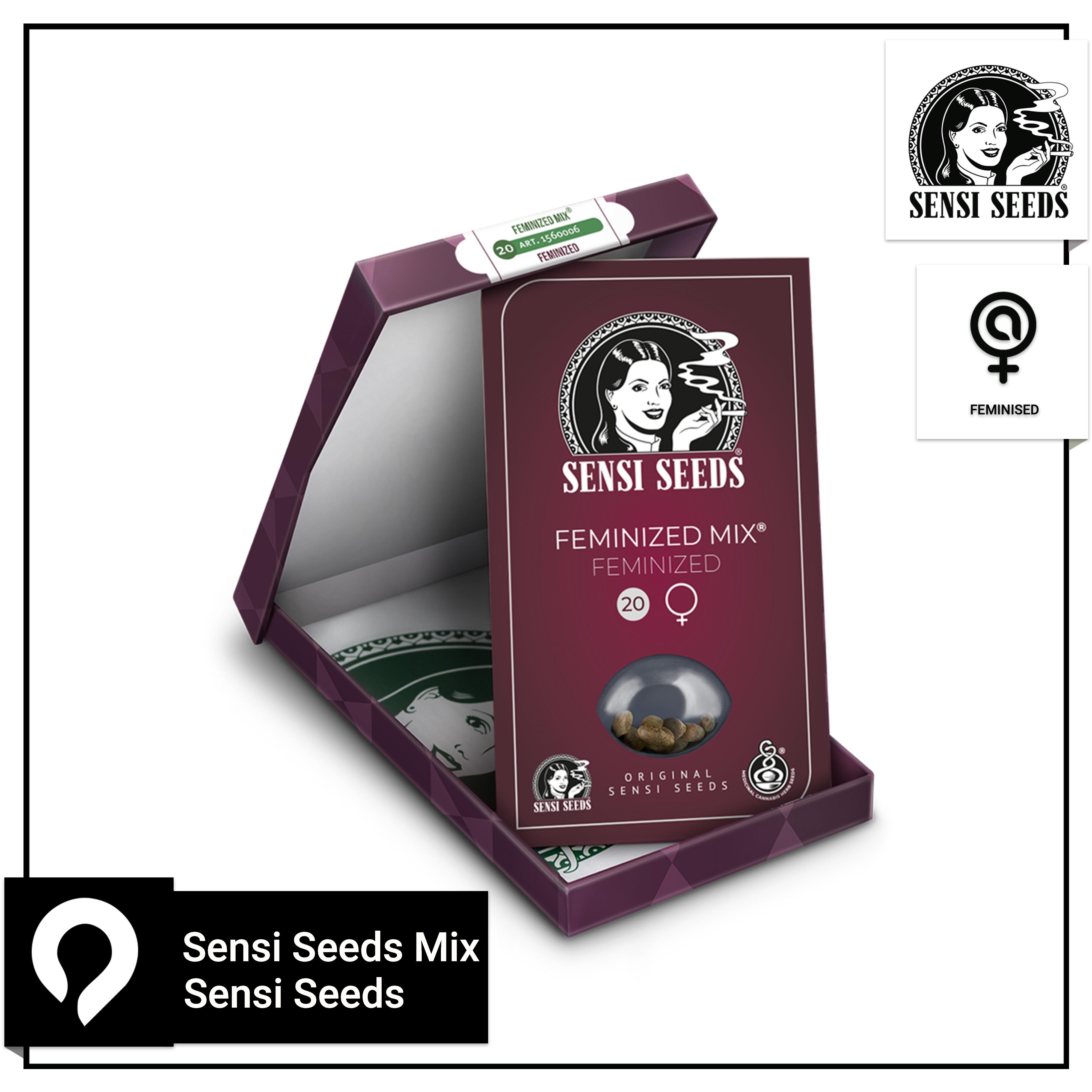 Sensi Seeds Mix - Sensi Seeds - Feminised Seeds | Kazam Seeds