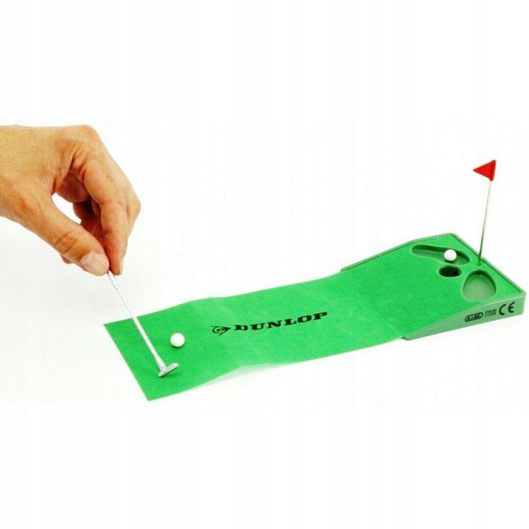 Desktop Golf Game Grass Putting Golf Ball Pad Office Desk Flag Grass ...