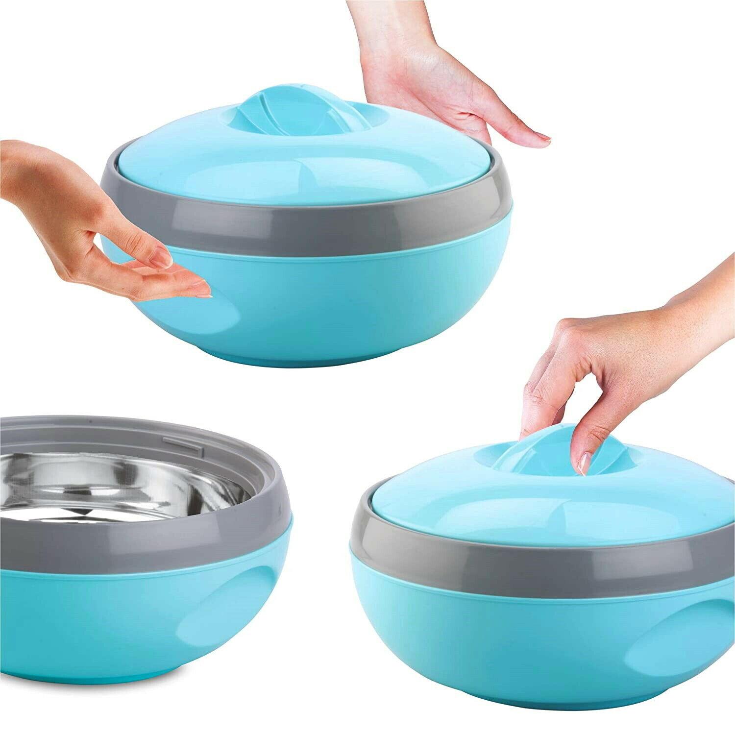 4PC Hot Pot Food Warmer Serving Insulated Thermal Casserole Storage ...