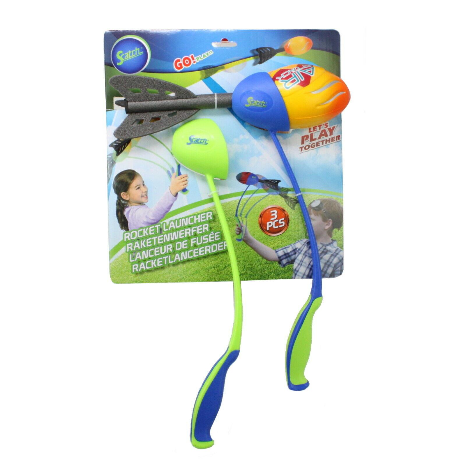 Rocket Launcher Throwing Toy Game Foam Ball Flying Rocket Outdoor ...