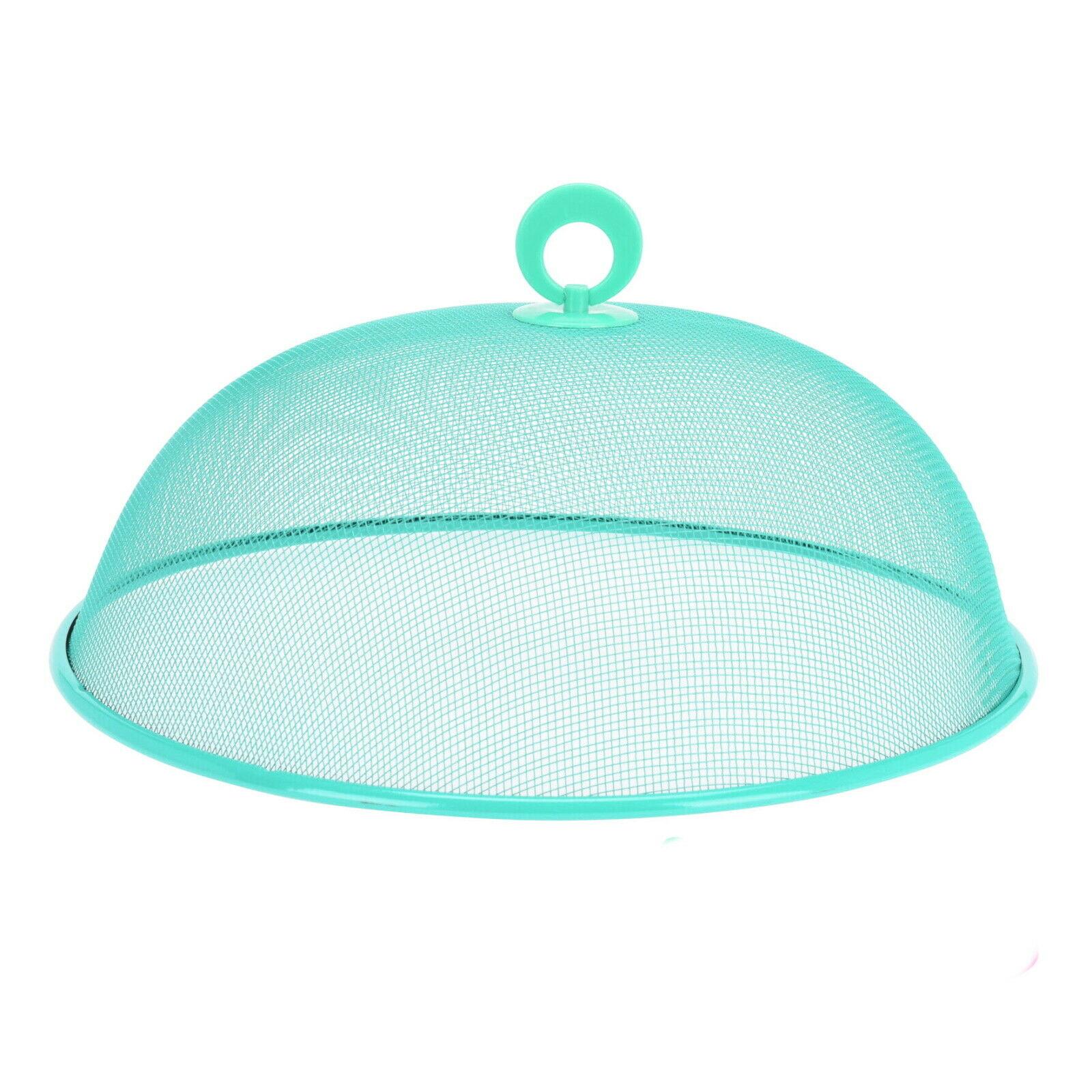 Mesh Food Cover Dome Metal 30cm Fly Insect Protector Kitchen BBQ Table ...