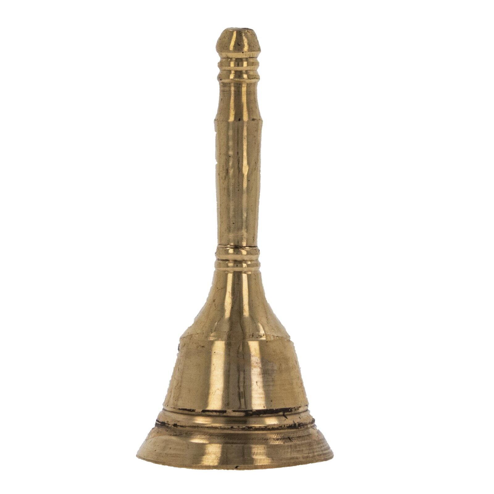 Prayer Bell Ghanti Temple Hindu Pooja Puja Arti Mandir Brass Bell Hand ...