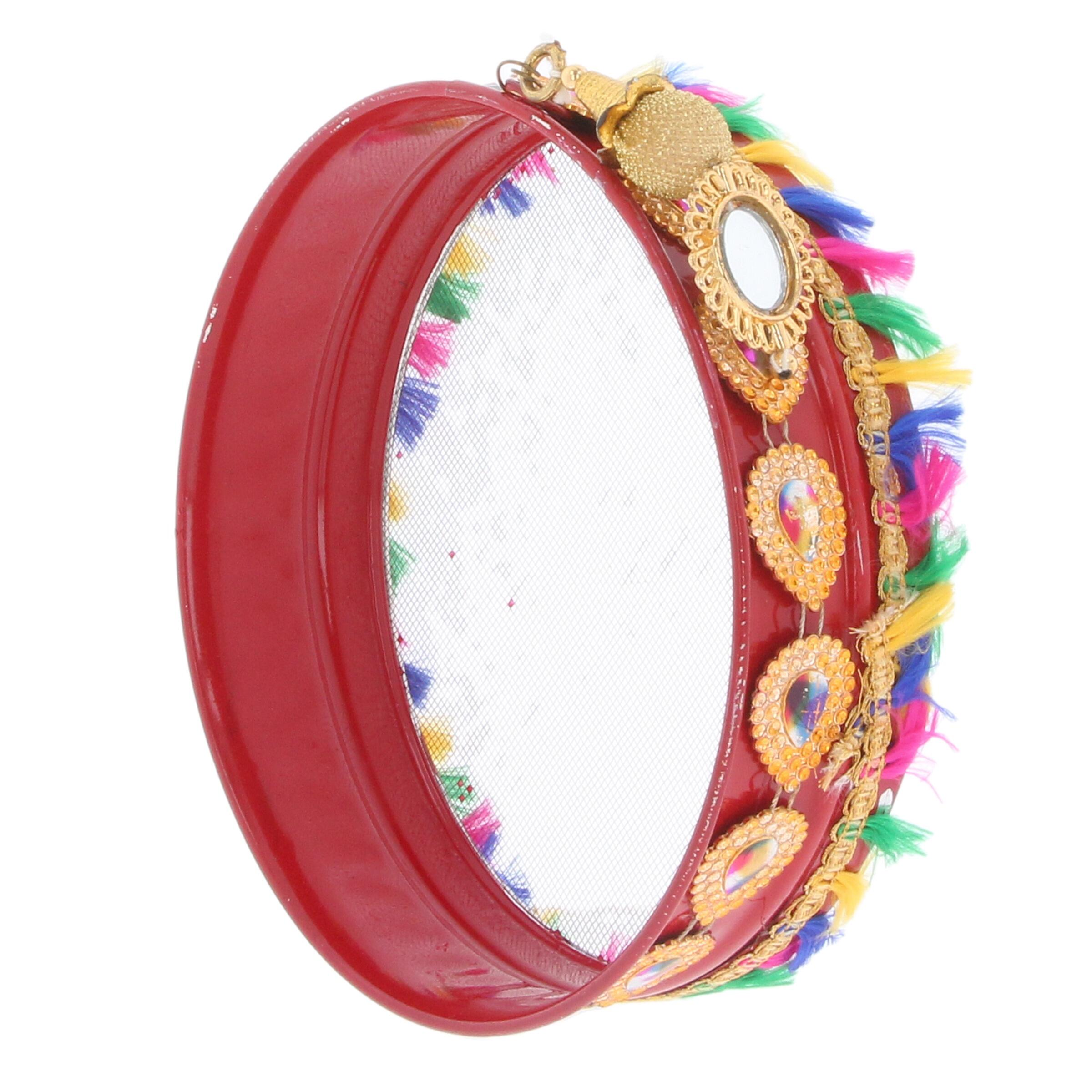 Karva Chauth Karwa Chauth Set Pooja Thali Plate Kalash Channi Diwali ...