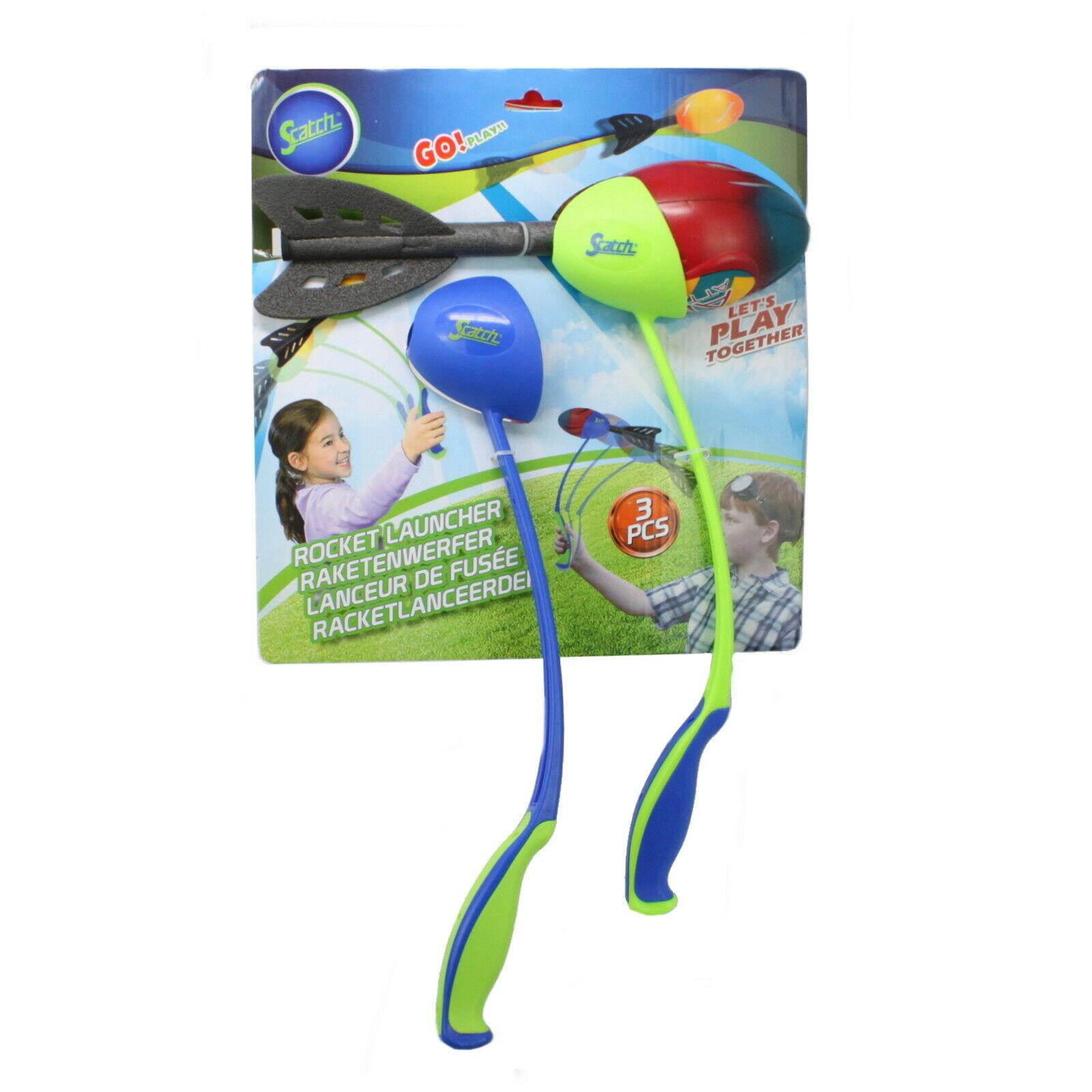 Rocket Launcher Throwing Toy Game Foam Ball Flying Rocket Outdoor ...