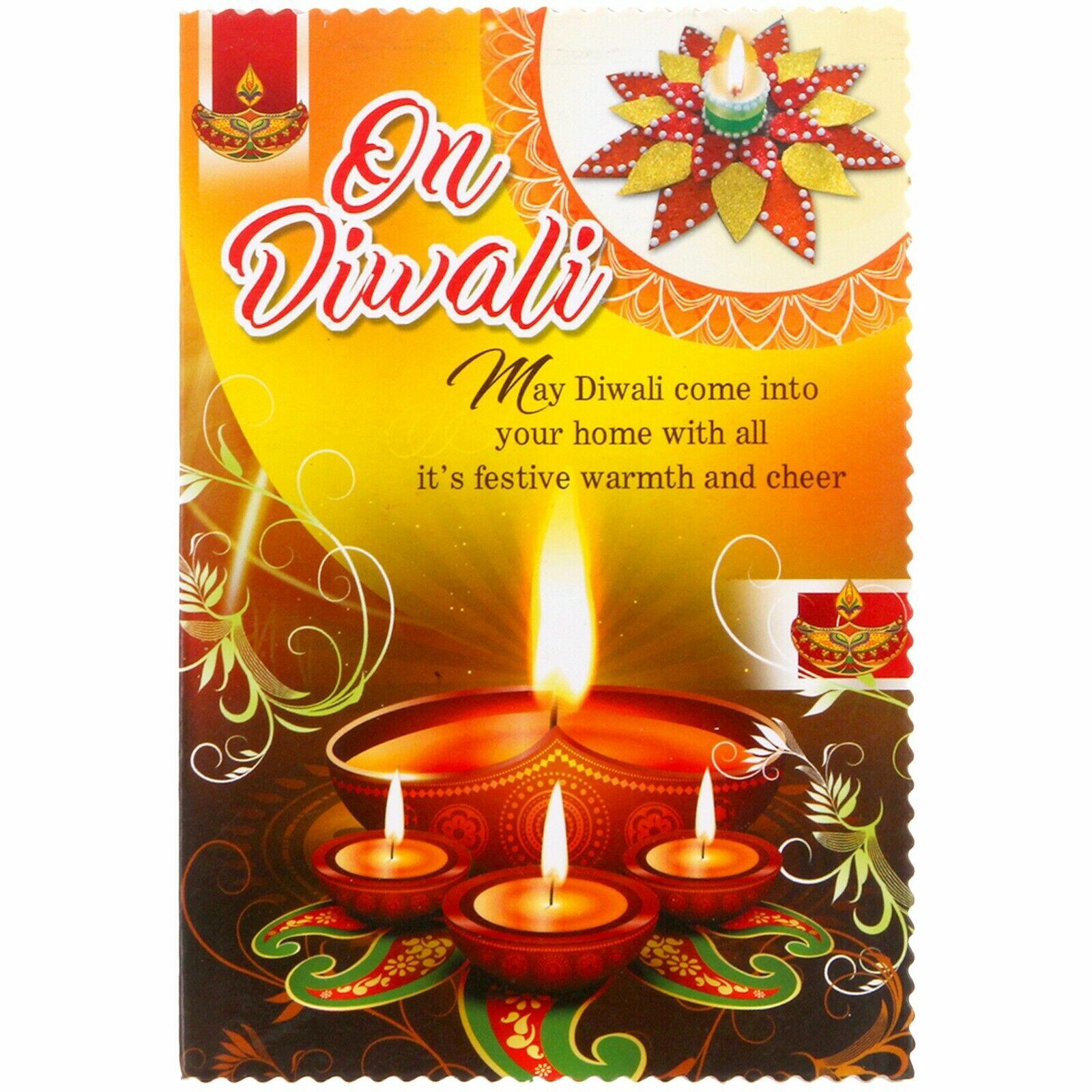Diwali Greeting Cards Happy Diwali Hindu Festival of Lights Assorted ...