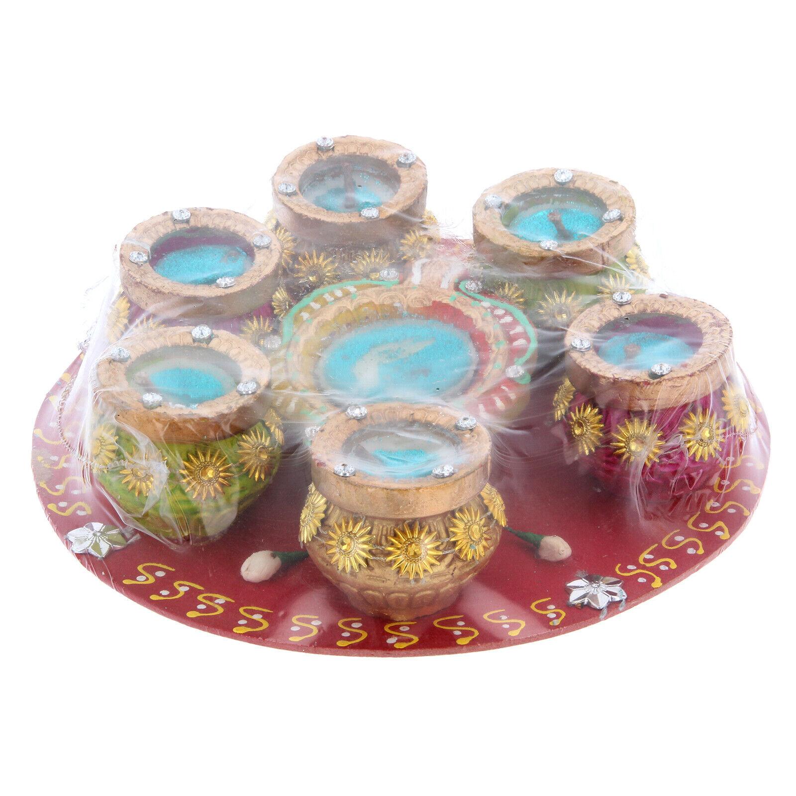 Diya Diwali Clay Lamp Hand Made Colour Full Diya Lamp Earthen Matki ...