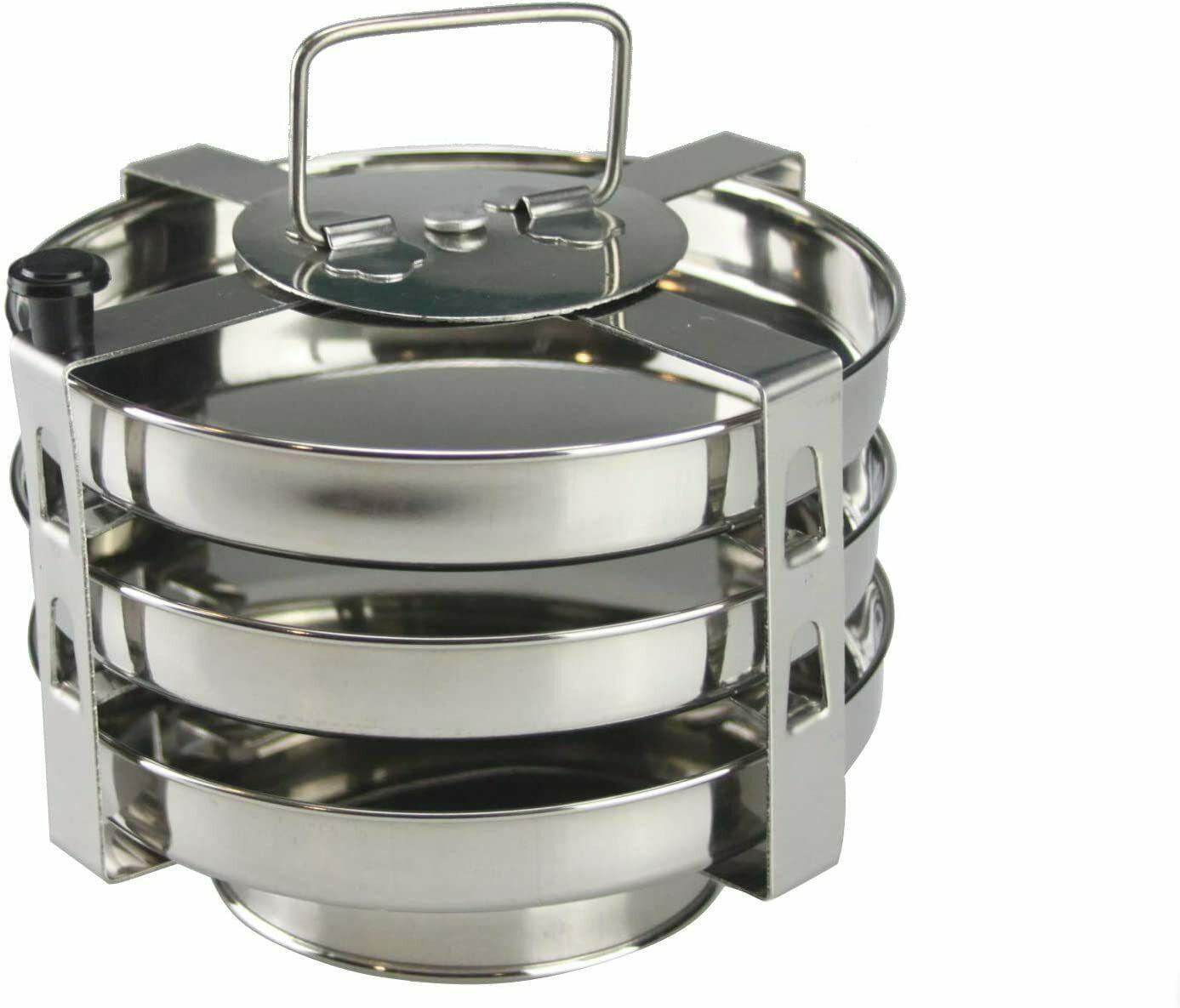 Stainless Steel Dhokla Stand 3 / 4 Plate Tier Stand For Dhokla Cooker ...