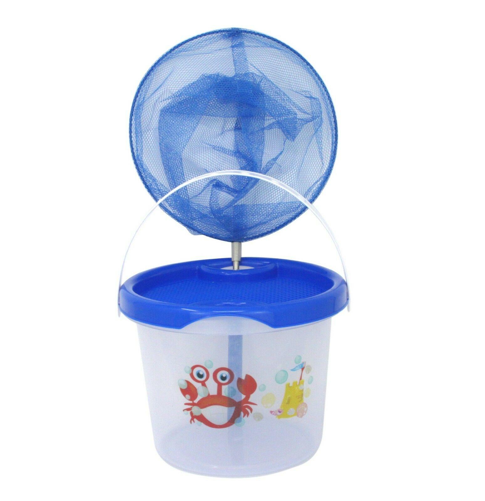 Childrens Kids Extendable Net Telescopic With Bucket Sea Fishing ...