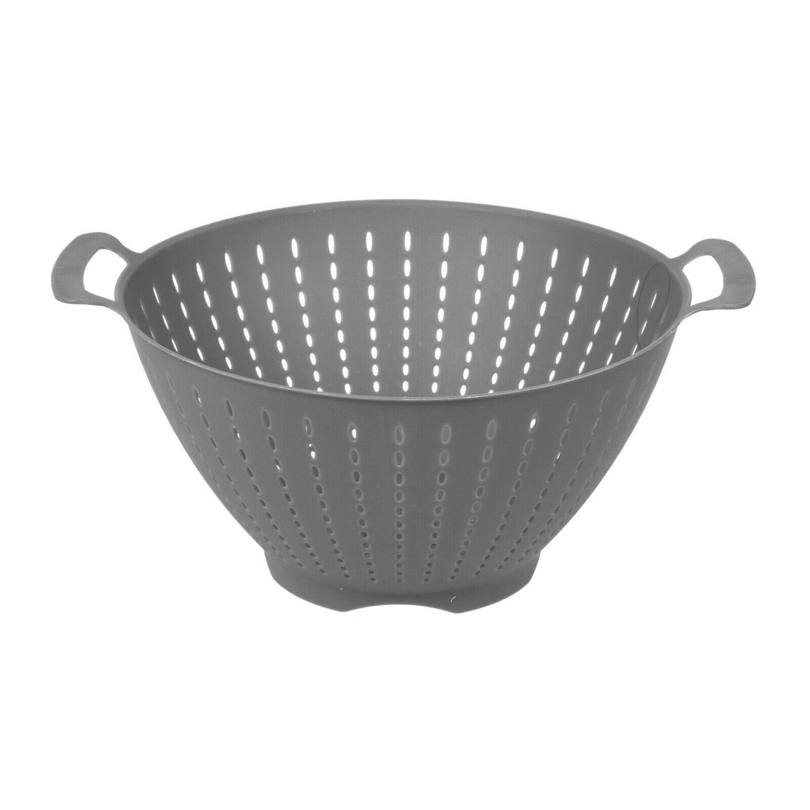 Plastic Colander Strainer With Handles Food Rice Pasta Fruit Veg ...