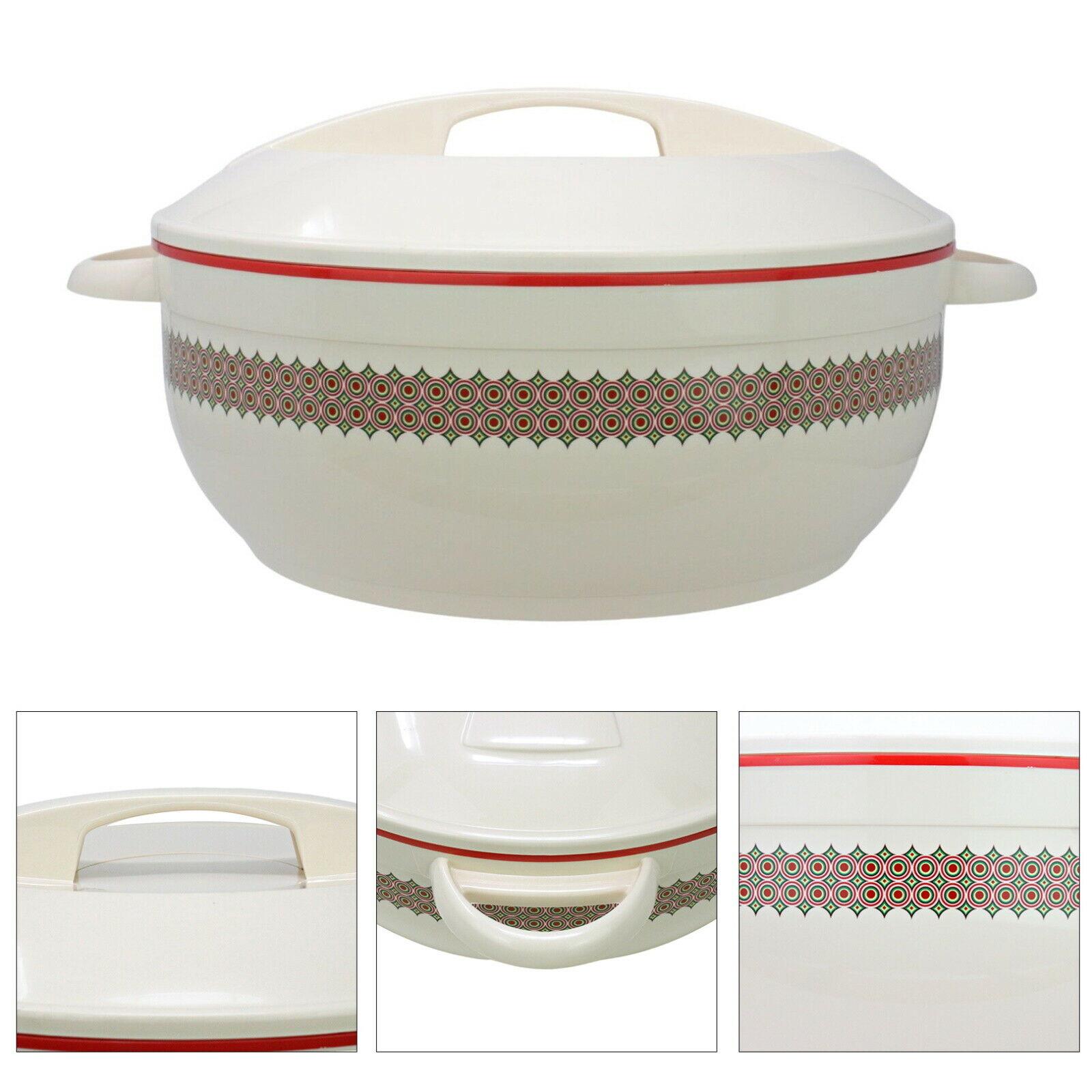 Hot Pot Food Warmer Thermal Insulated Casserole Pan Serving Storage ...