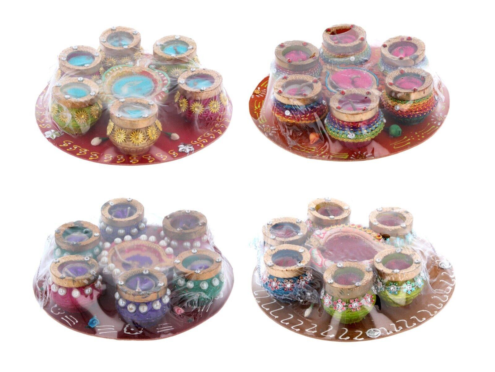 Diya Diwali Clay Lamp Hand Made Colour Full Diya Lamp Earthen Matki ...