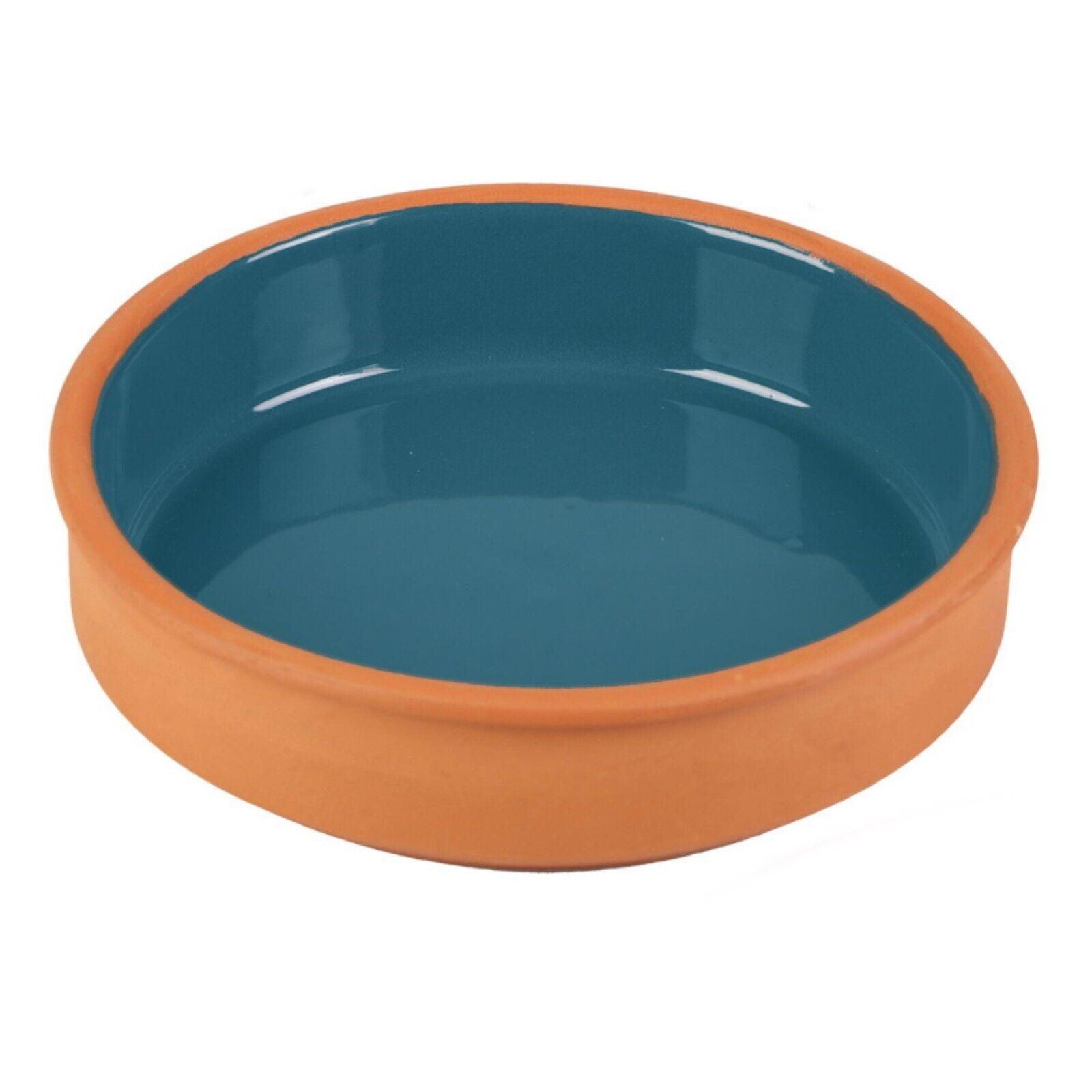 Terracotta Tapas Dishes Spanish 16cm Cazuelas Pots Olive Bowls Glazed ...