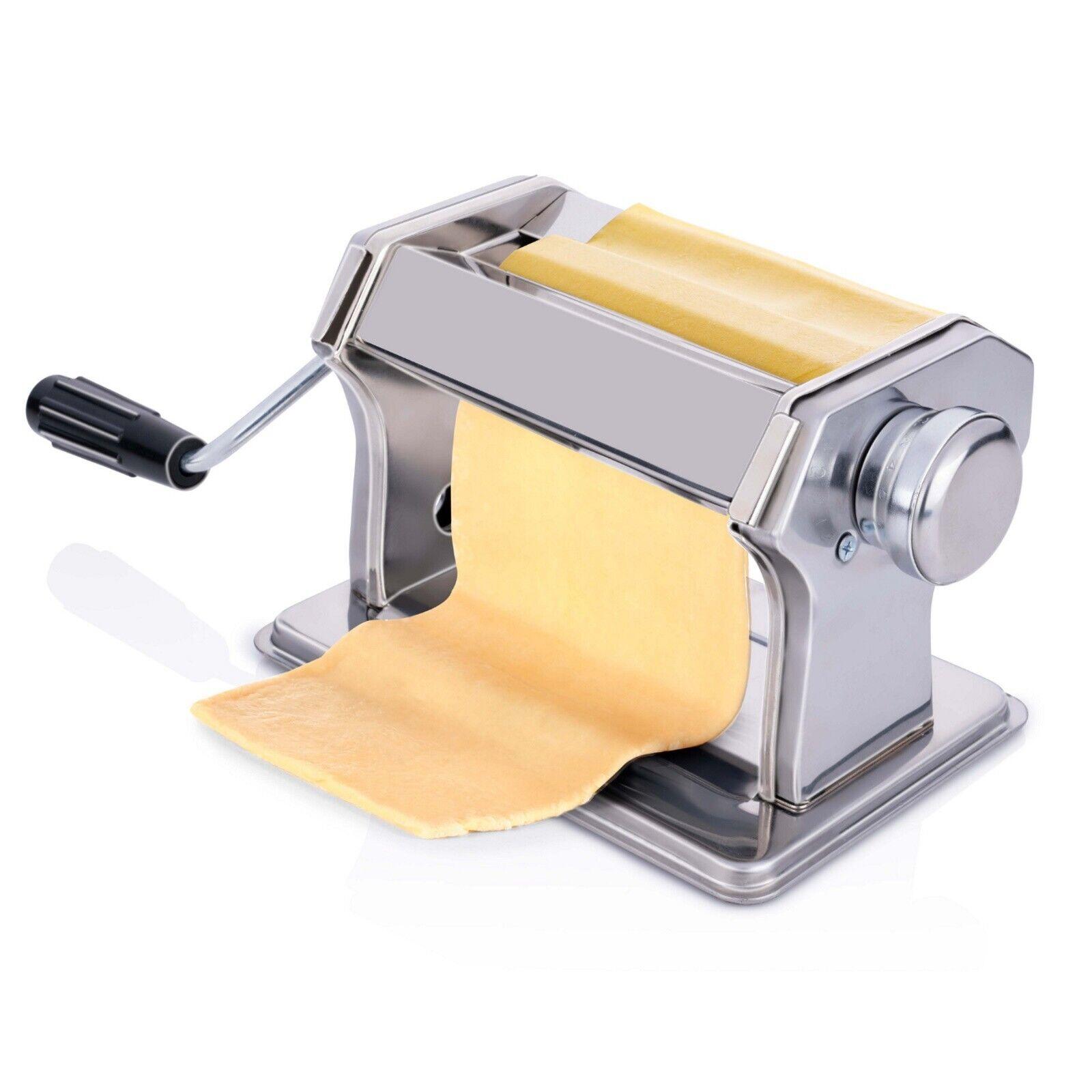 Pasta Maker Machine Kitchen Tool Spaghetti Roller Lasagne Ravioli Noodle Cutter