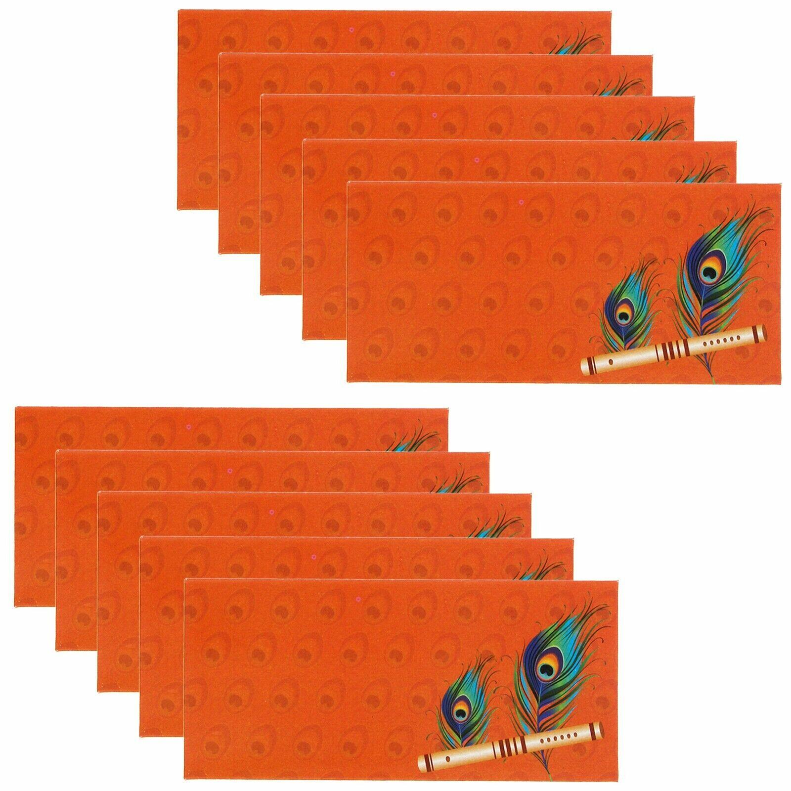 Money Envelopes Shagun Wedding Gift Card Cash Voucher Wallets Peacock 10x