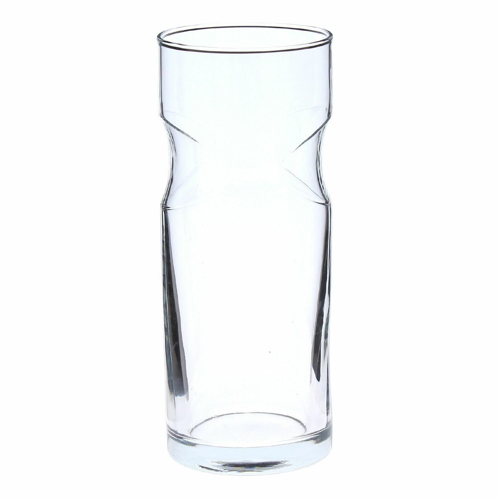 Slim Tumblers Water Juice Cocktail Dinner Drinking Glasses Tall Set ...