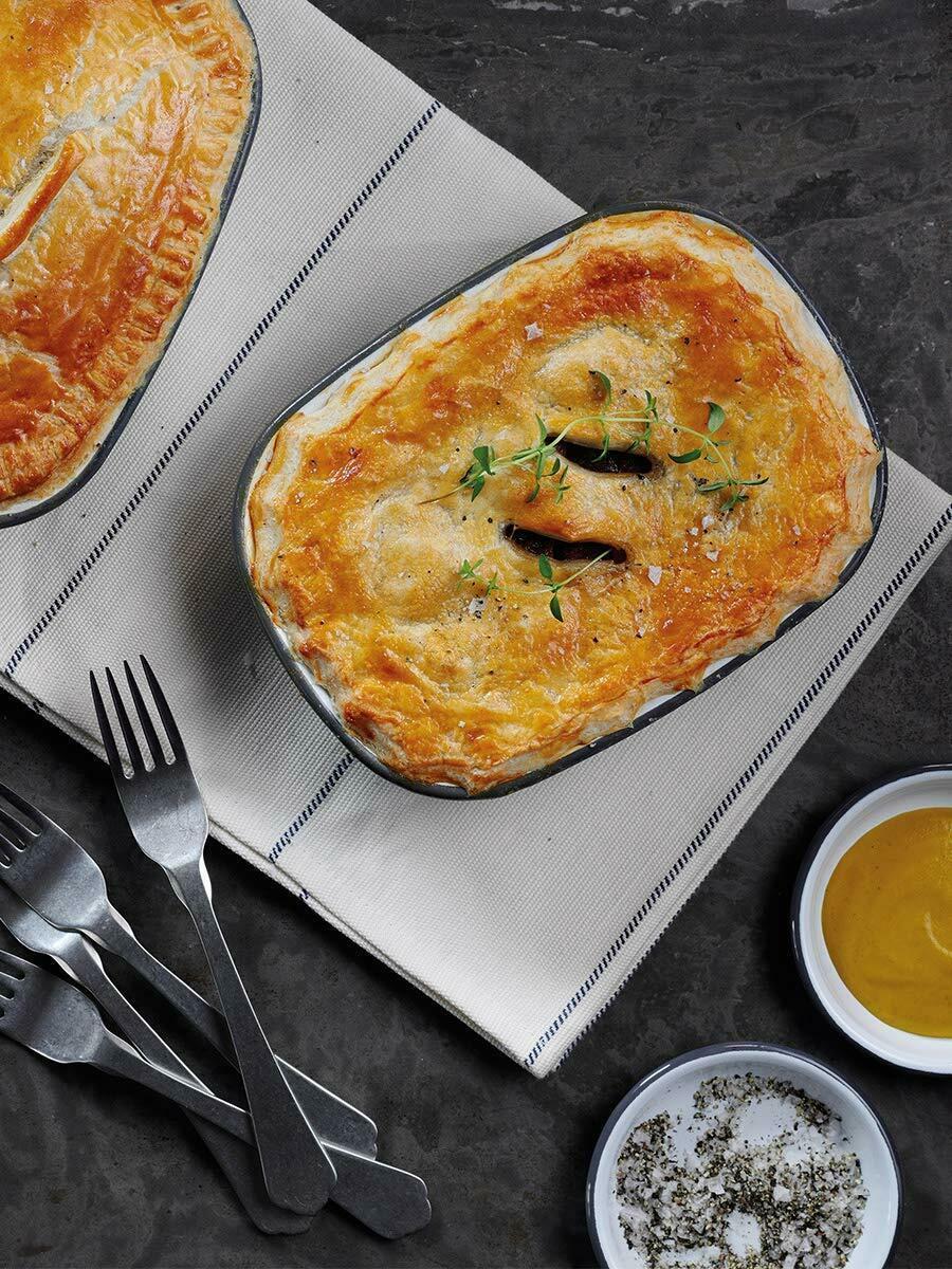 FALCON ENAMEL PIE DISH OBLONG BAKE STEAK PUDDING ASHET BAKING OVEN ...