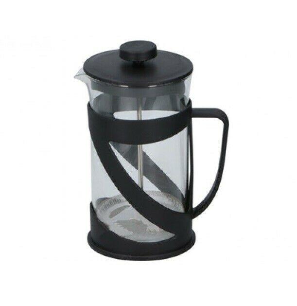 Alpina 600ml Glass Cafetiere French Coffee Maker Press with Black ...