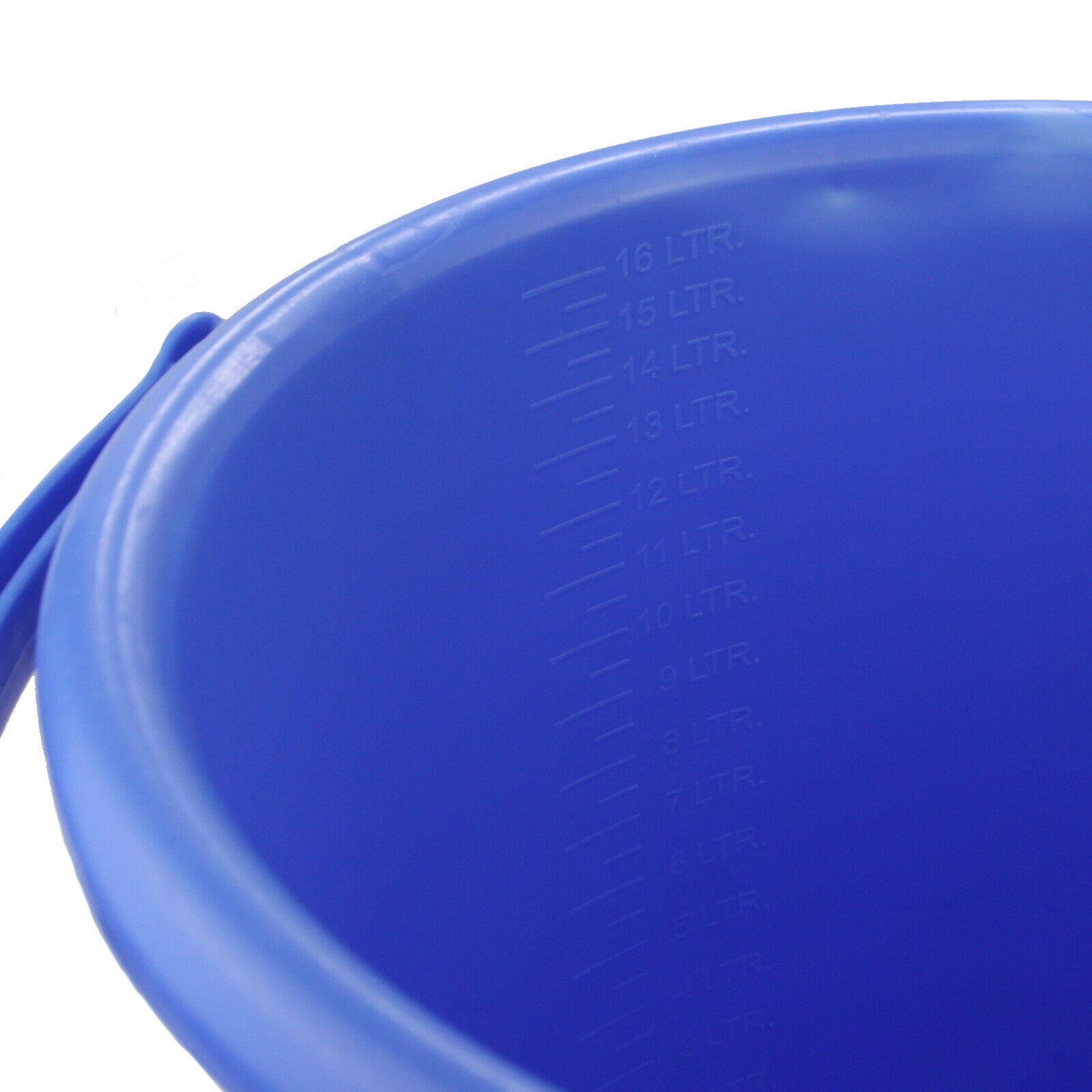 Plastic Bucket With Handle Storage Garden Household Waste Water Large ...